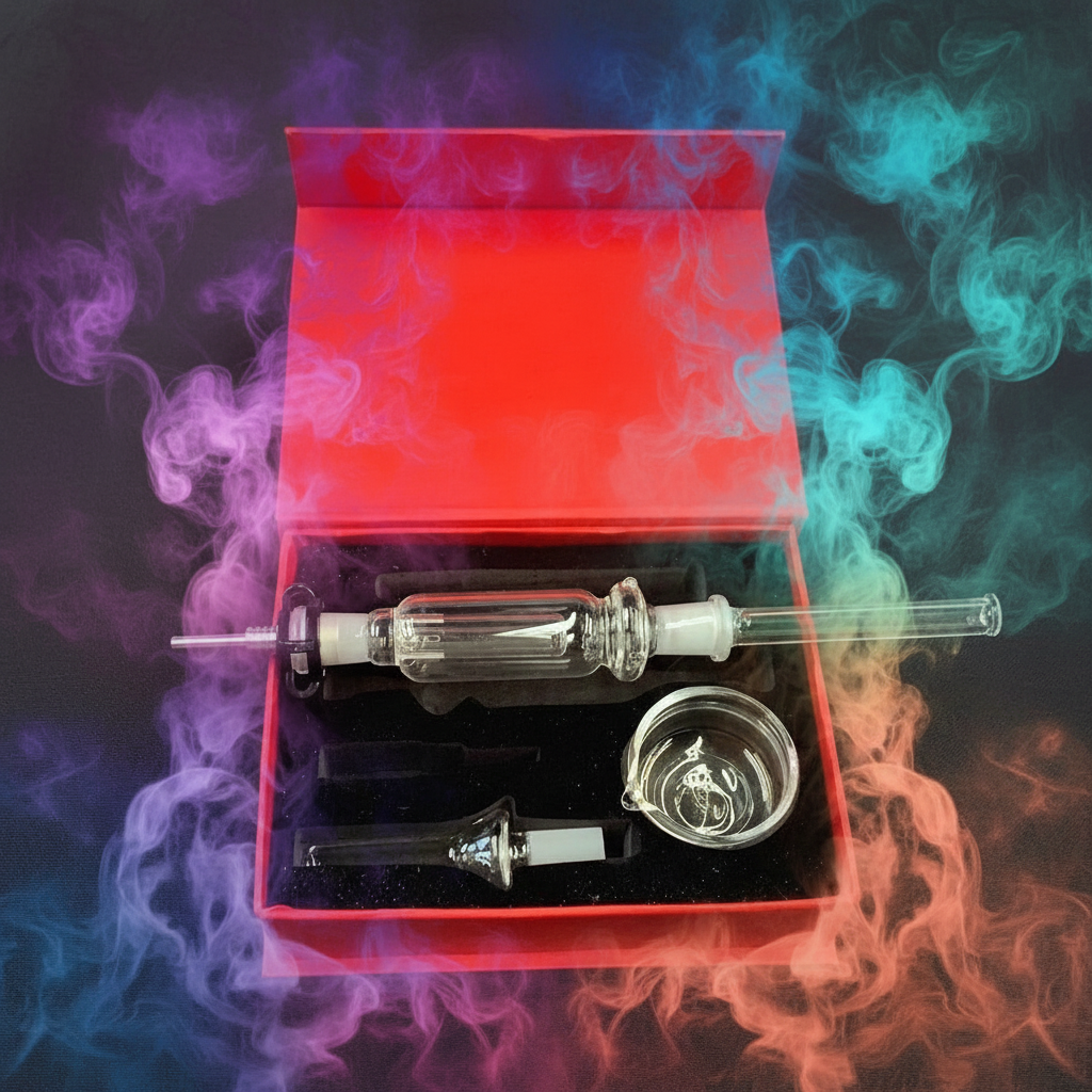 Premium 10MM Mini Nectar Collector Set for On-the-Go Dabbing | RK ...